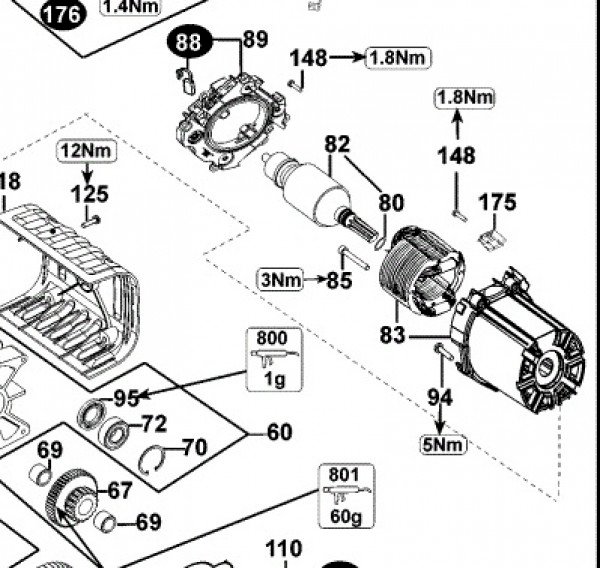 Dewalt D25980 Anker
